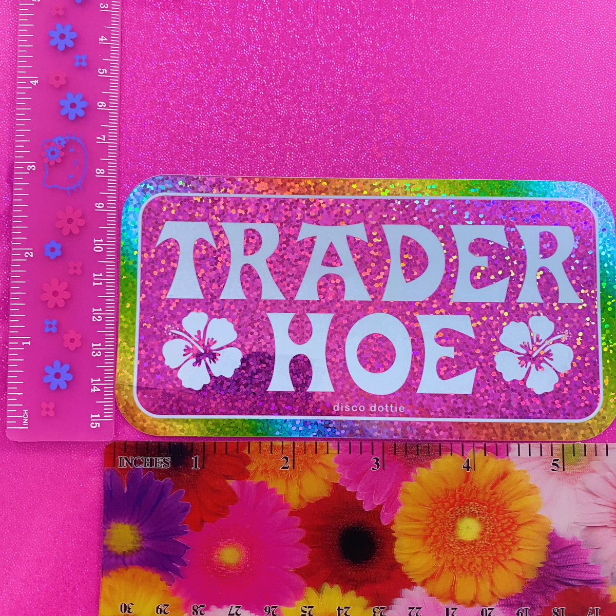 trad3r hoe bumper sticker 💘 – Lo*dottie